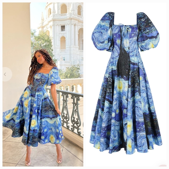 Selkie | Dresses | Selkie Starry Night Dress | Poshmark